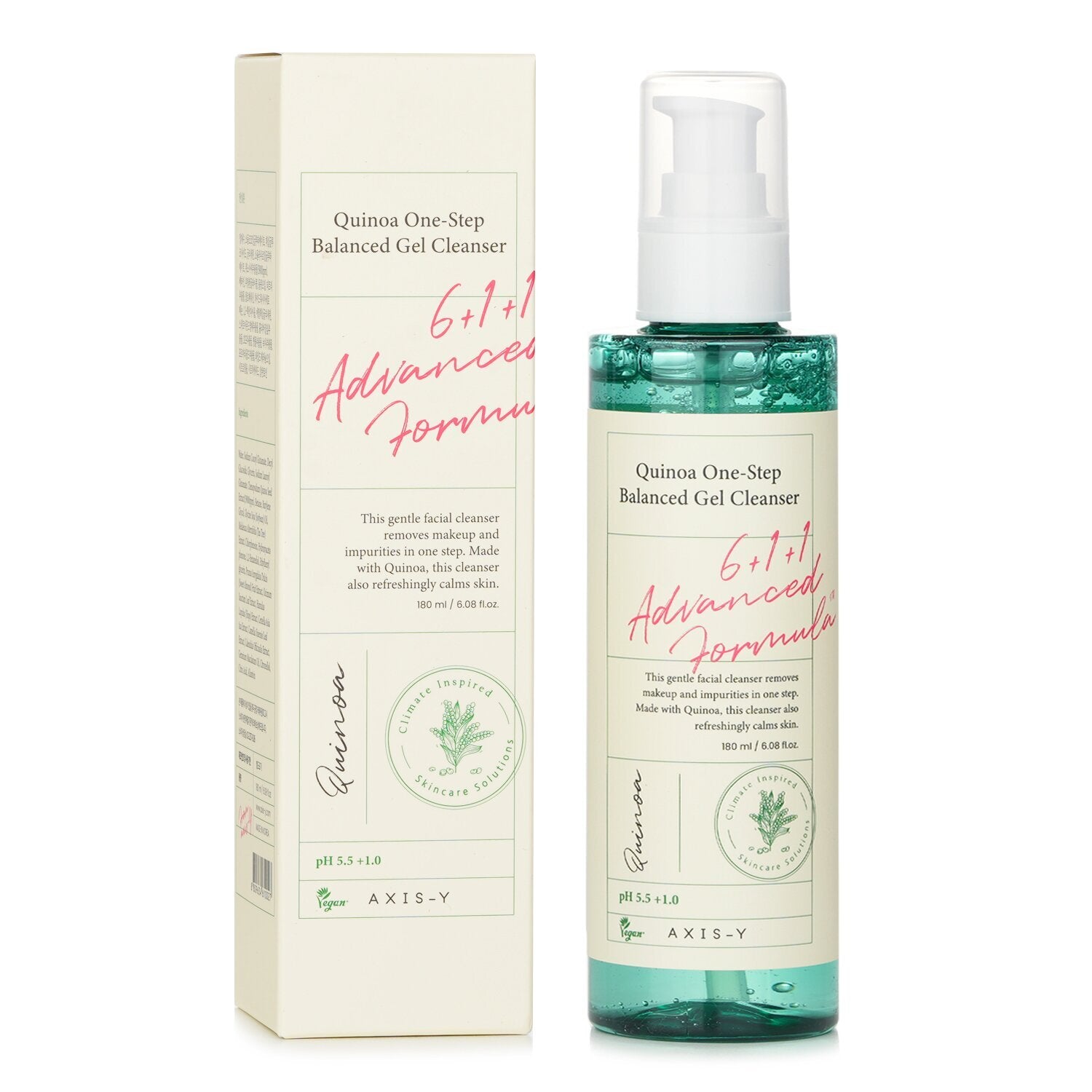 Axis-y Quinoa One Step Balanced Gel Cleanser - 180ml – Skay Beauty ...