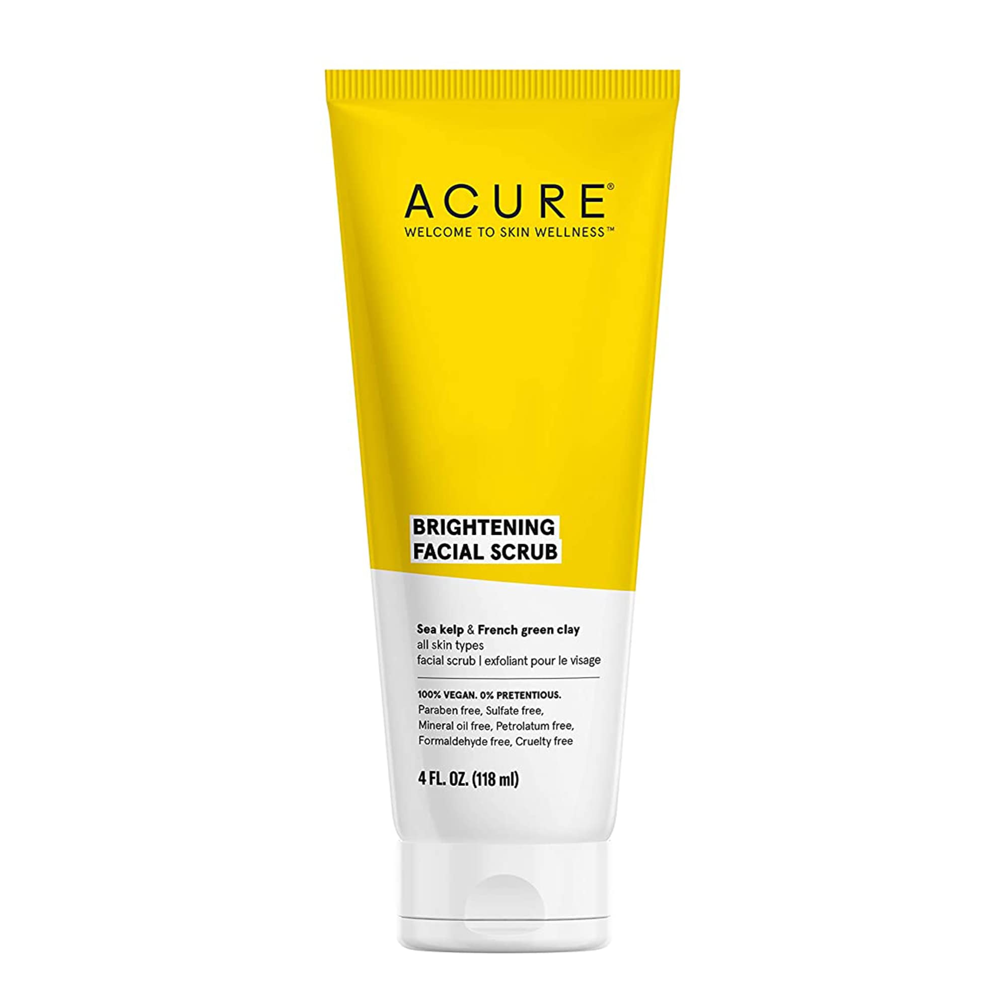 Acure Brightening Facial Scrub - 118ml – Skay Beauty | Online Beauty Store